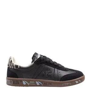 Premiata Lace-up Low-top Sneakers - Black