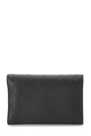 Chanel Caviar Leather 'cc' Thread Wallet