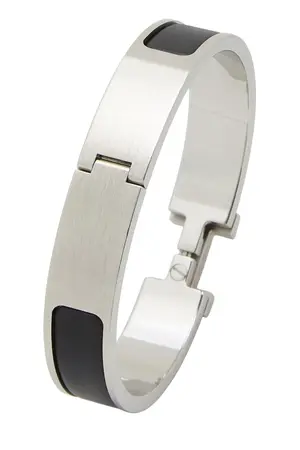 Hermès Silver Clic-clac 'h' Bracelet