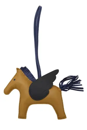 Hermès Multicolor Milo Leather Rodeo Bag Charm