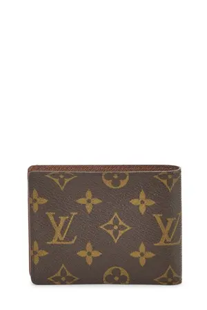 LOUIS VUITTON Monogram Canvas Porte Billets Cartes Credit Bi-fold Wallet