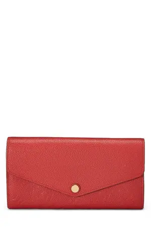 LOUIS VUITTON Monogram Empreinte Sarah Nm - Red