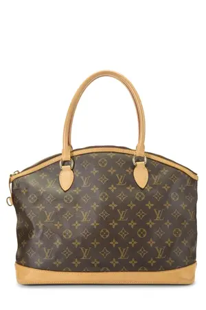 LOUIS VUITTON Monogram Lockit Horizontal - Brown