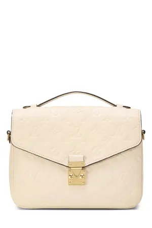 LOUIS VUITTON Dune Monogram Empreinte Pochette Metis - Beige