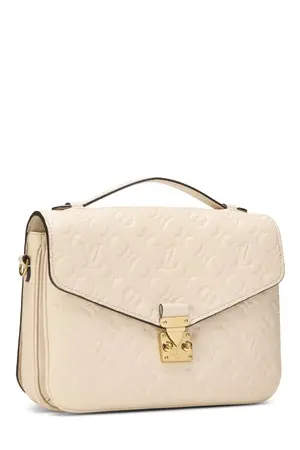 LOUIS VUITTON Dune Monogram Empreinte Pochette Metis - Beige