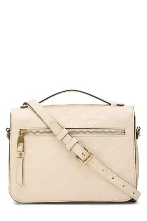 LOUIS VUITTON Dune Monogram Empreinte Pochette Metis - Beige