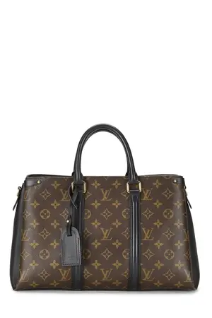 LOUIS VUITTON Monogram Canvas Soufflot Nm - Black