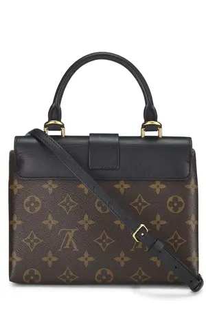 LOUIS VUITTON Monogram Canvas Locky - Black