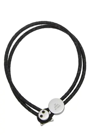 LOUIS VUITTON Monogram Eclipse Canvas Catch It Bracelet