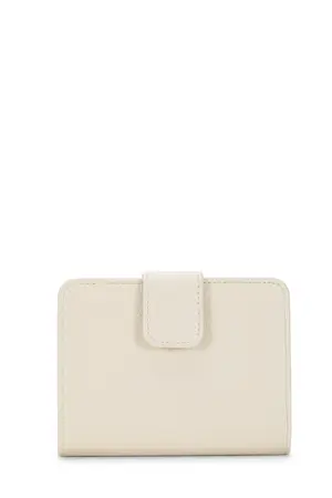 Prada Vitello Daino Compact Wallet