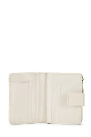Prada Vitello Daino Compact Wallet