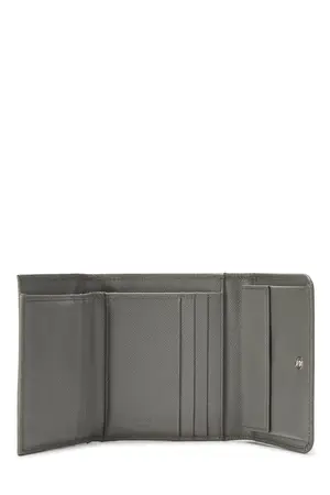 Prada Saffiano Compact Wallet