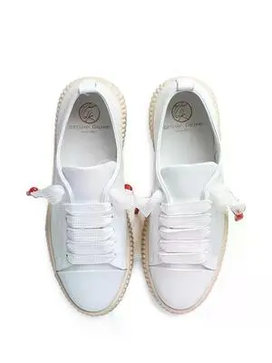 GIULIANO GALIANO Jumbo Low-top Leather Sneakers