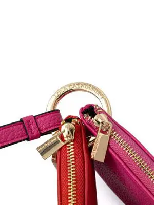 Lola Casademunt Logo-plaque Double-purse Pebbled Wallet