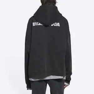 Balenciaga Turn Zip-up Hoodie Wide Fit