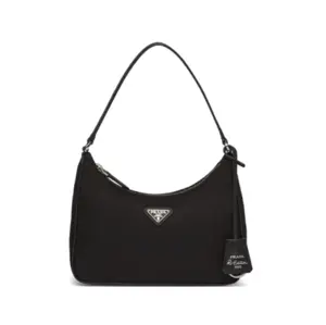 Prada Re-edition 2005 Re-nylon Mini Hobo Bag - Black