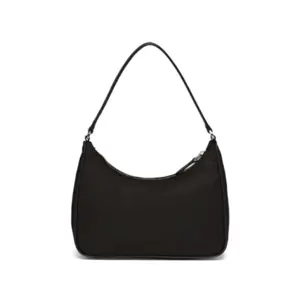 Prada Re-edition 2005 Re-nylon Mini Hobo Bag - Black