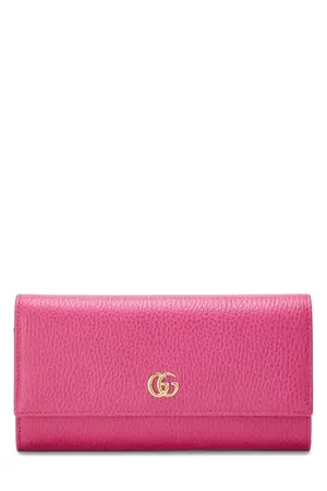 Gucci Gg Continental Wallet - Pink