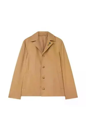 LARDINI Flannel Shirt Jacket - Brown