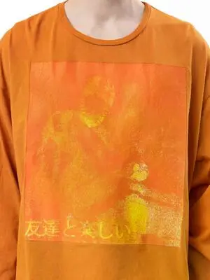 MARKING DISTANCE Graphic-print Long-sleeve T-shirt