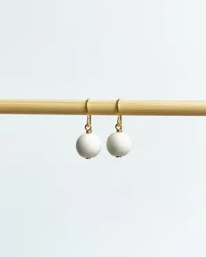 PUMO PUGLIESE Pumo Pugliese Orecchini Perle Earrings Bianco