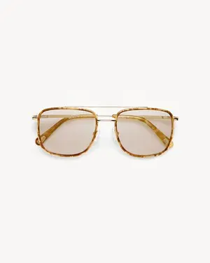 MACHETE Amelia Sunglasses - Modern Walnut