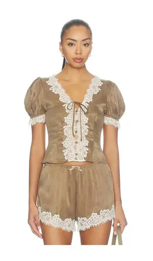 For Love & Lemons Luna Top