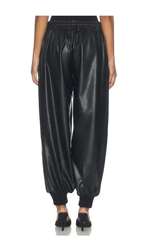 Norma Kamali Oversized Boyfriend Sweat Jogger Pant