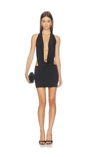SIDERA Lyra Cowl Neck Mini Dress