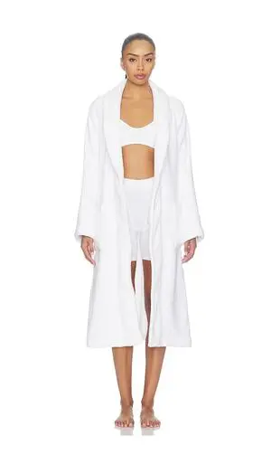 PARACHUTE Classic Plush Robe - White