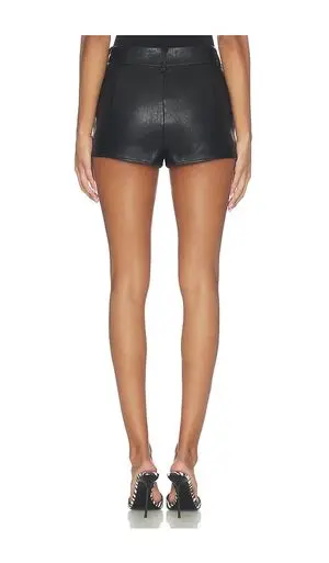 Commando Faux Leather Tailored Mini Short