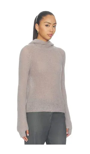 GEEL Rosa Sweater In Grey - Stone