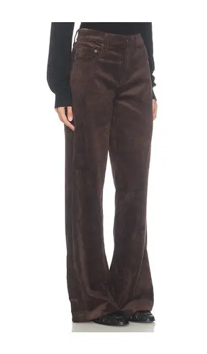 PISTOLA Jadyn Low Slung Palazzo Pant In Brown