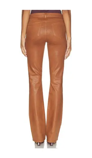 L'Agence Selma Sleek Baby Boot Pant In Tan