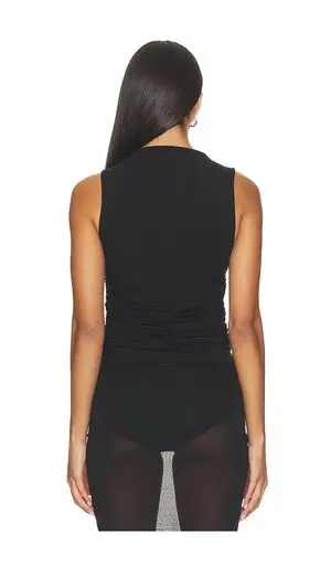 THE LINE BY K Tavi Ruched Tank Top