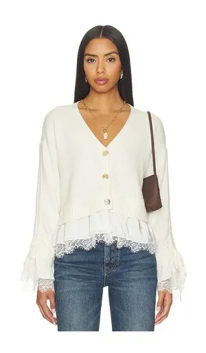 Cinq À Sept Atley Cardigan - Ivory