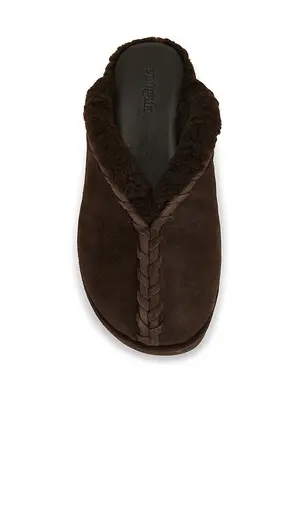 Cult Gaia Tazz Mule In Chocolate