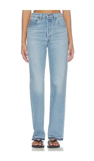 LEVI'S Ribcage Full Length Recrafted Jeans In Blue