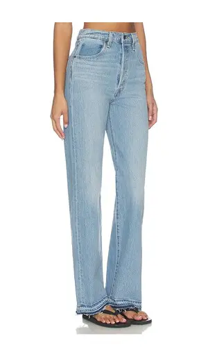 LEVI'S Ribcage Full Length Recrafted Jeans In Blue