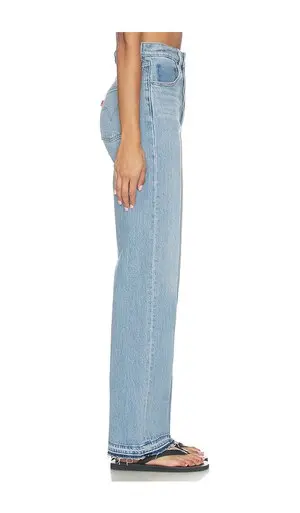 LEVI'S Ribcage Full Length Recrafted Jeans In Blue