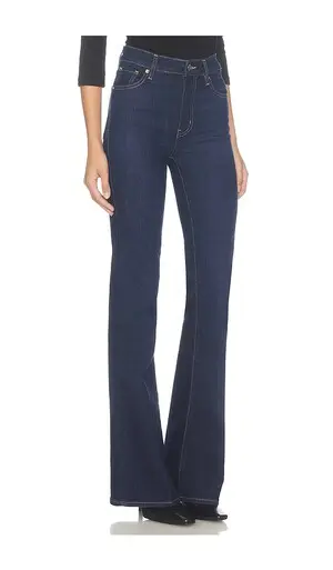 FRAME The Flare Jeans In Blue - Fairway