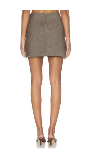 FAVORITE DAUGHTER The Night Class Skort In Brown