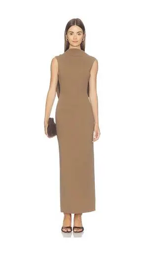 Cult Gaia Perila Dress In Tan