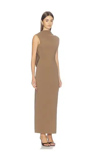 Cult Gaia Perila Dress In Tan