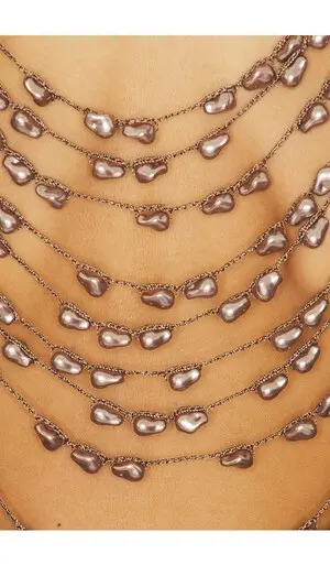 Cult Gaia Perila Dress In Tan