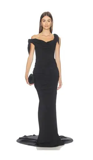 Cult Gaia Nysa Gown - Black