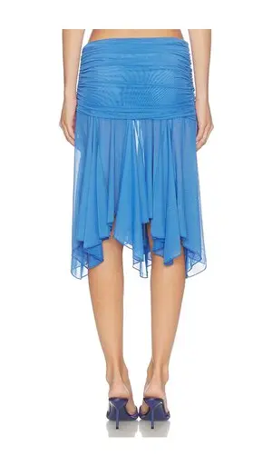 TIGER MIST Clea Skirt In Blue