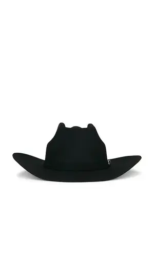 Brixton Prescott Brick Top Cowboy Hat - Black