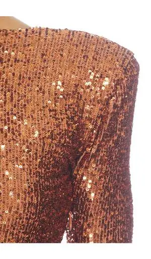 NOOKIE Halo 2-way Mini Dress In Brown