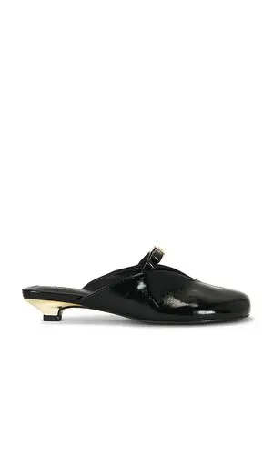 GANNI Sue Bow Kitten Heel Deep Shine